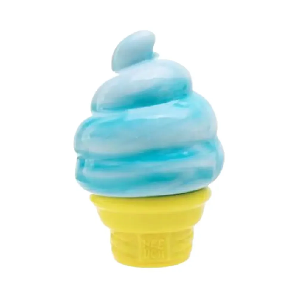 NeeDoh | Toys | Needoh Ice Cream Cone Set 2 Blue Pink Swirled Nice ...